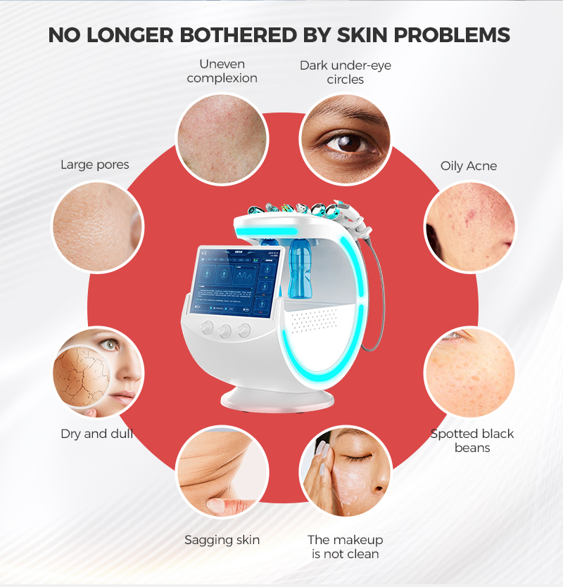 7 In 1 Facial Skin Care Hydra Face Beauty Machine Skin Monitoring from ...