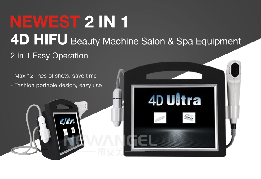 Newangel easy operation 4d hifu machine for wrinkle removal